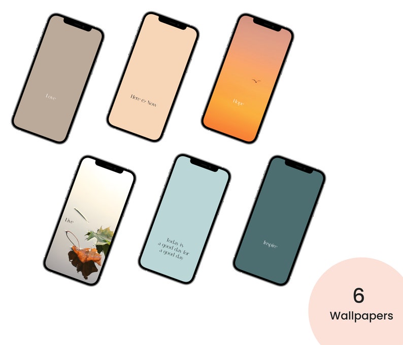 6 Neutrals iPhone Wallpapers, Calming, Minimalist, HD iPhone Fall ...