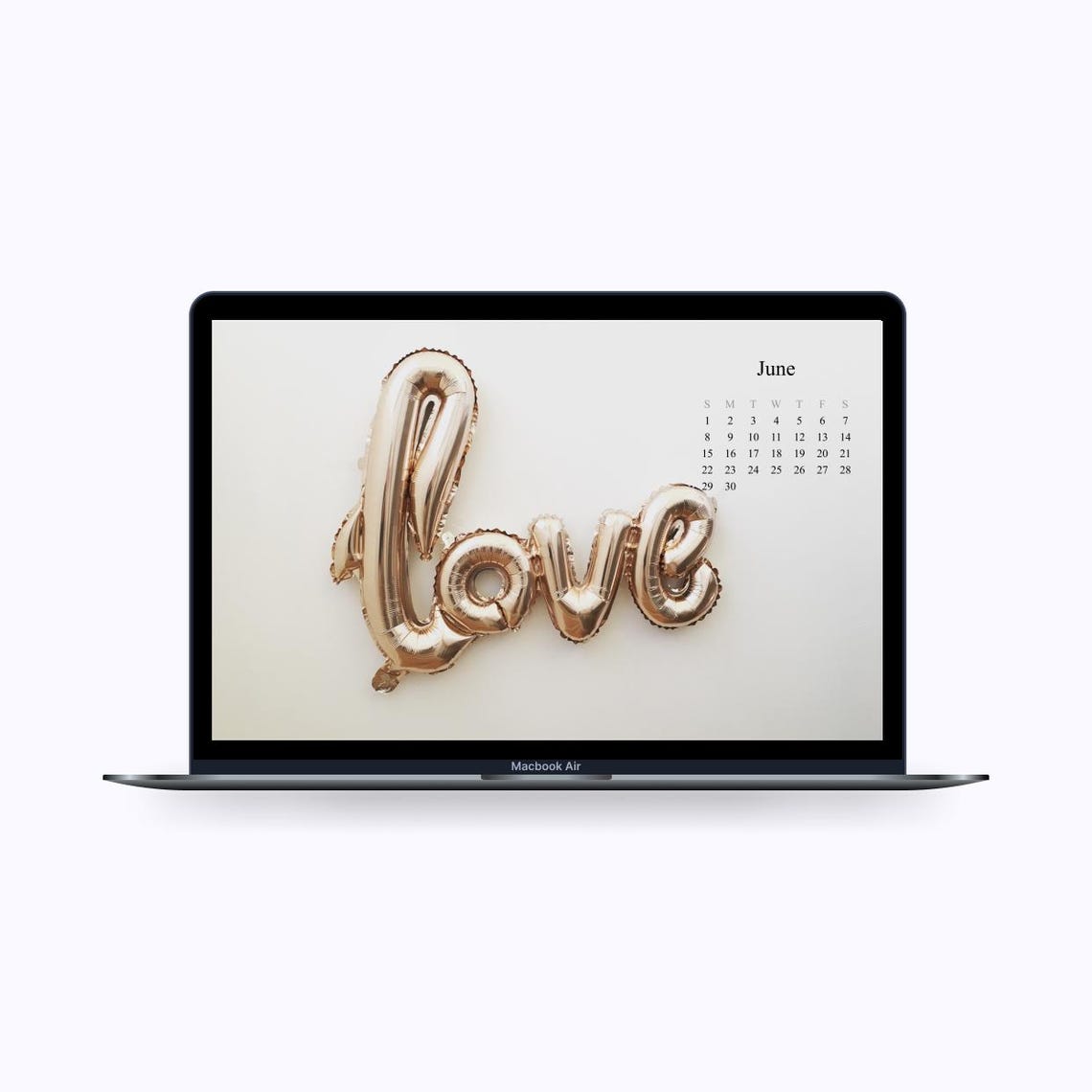 2025 Neutrals Monthly Desktop Calendar Wallpaper, Calming, Minimalist ...