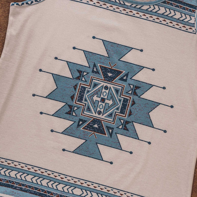 Aztec Top Aztec Tank Top Hippie Top Boho Western Vest - Etsy