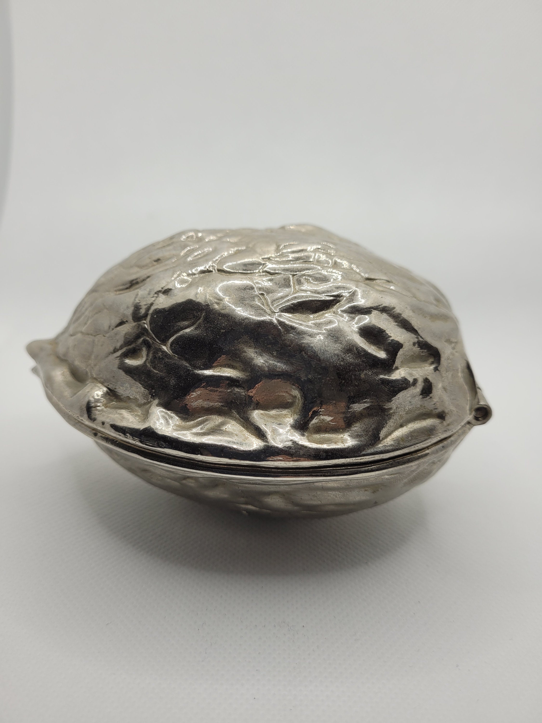 Vintage Walnut Shaped Silver Nut Cracker.Germany Dining & Serving ...
