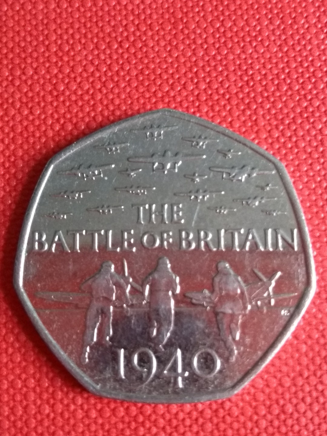 2015 50p Fifty Pence Coin the Battle of Britain British UK Coin - Etsy