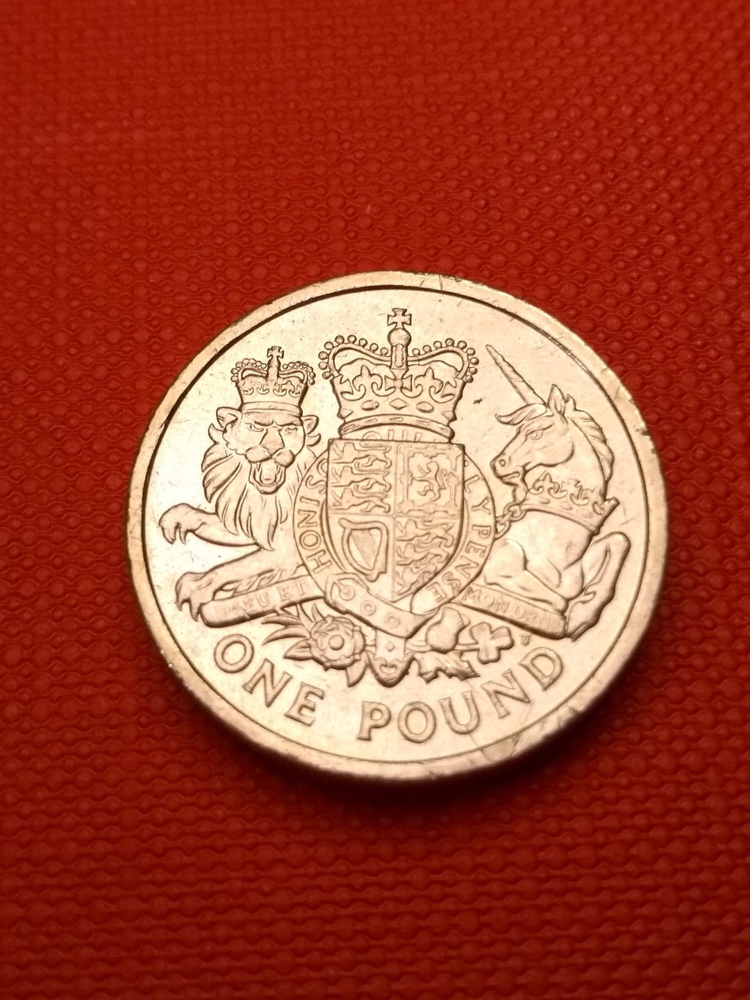 2015 One 1 Pound Coin Royal Arms UK /british - Etsy UK