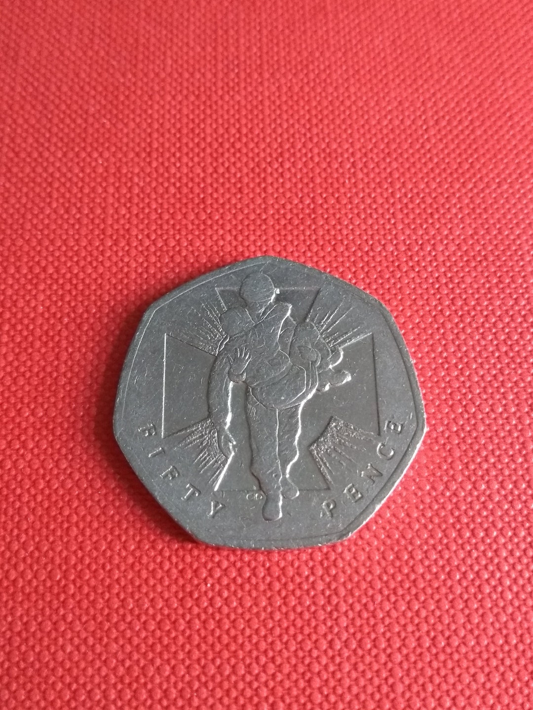 2006 50p Fifty Pence Coin - VC Acts - Soldier Carrying Wounded Man ...