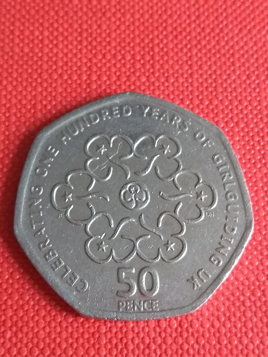 2010 50p Fifty Pence Coin - Girl Guides Anniversary - British UK Coin ...