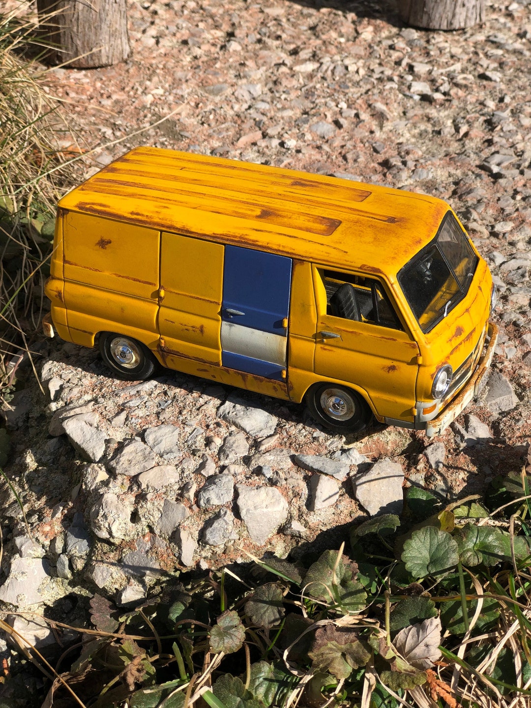 Patina Finished Dodge A100 Van Hippy Van 1964 Liberty Classics Coin ...