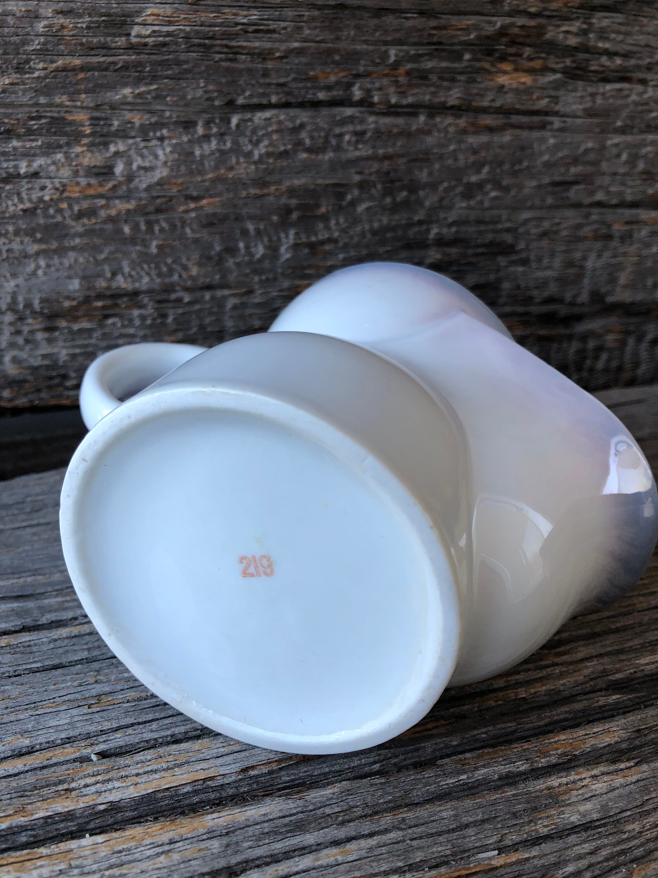 Antique Shaving Scuttle Mug Floral Roses Shaving Mug Shabby - Etsy