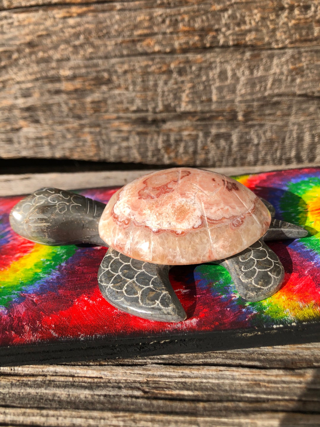 Hand Carved Stone Turtle Carving Made in Ecuador Handcrafted - Etsy