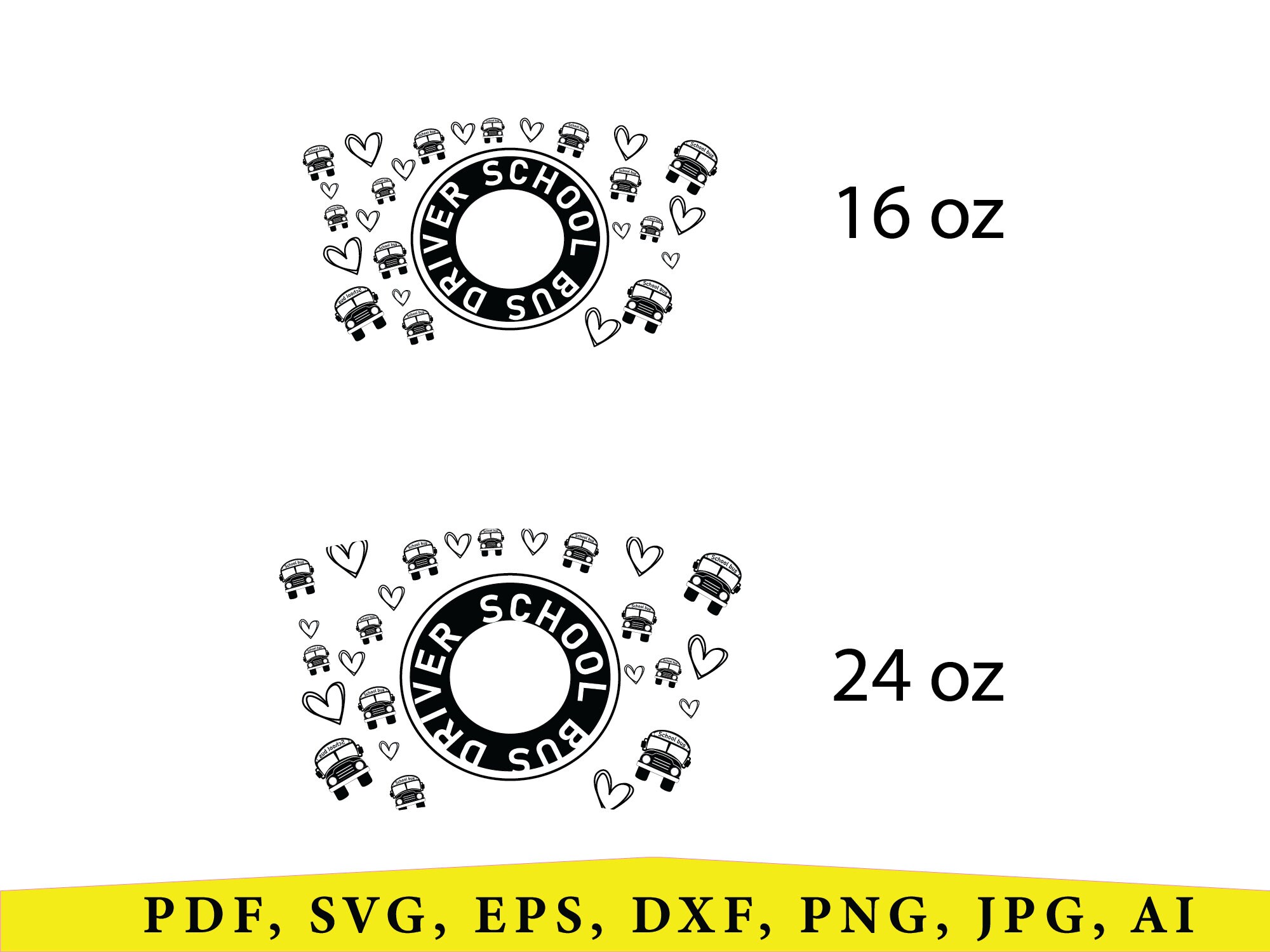 Bus Driver Svg School Bus Driver Svg for Starbucks Cold Cup - Etsy