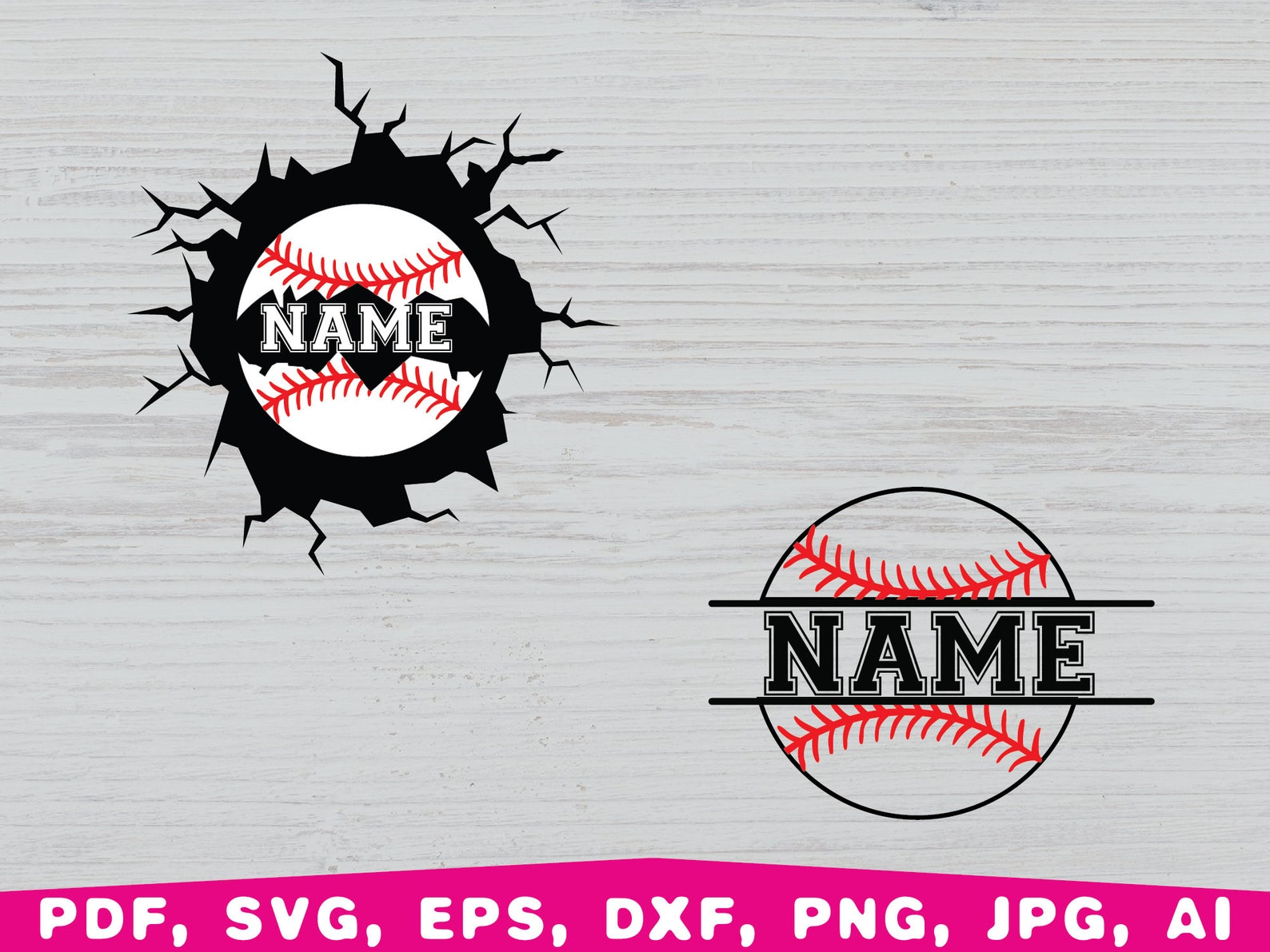 Baseball Svg Bundle Baseball Team Svg Baseball Monogram Svg - Etsy