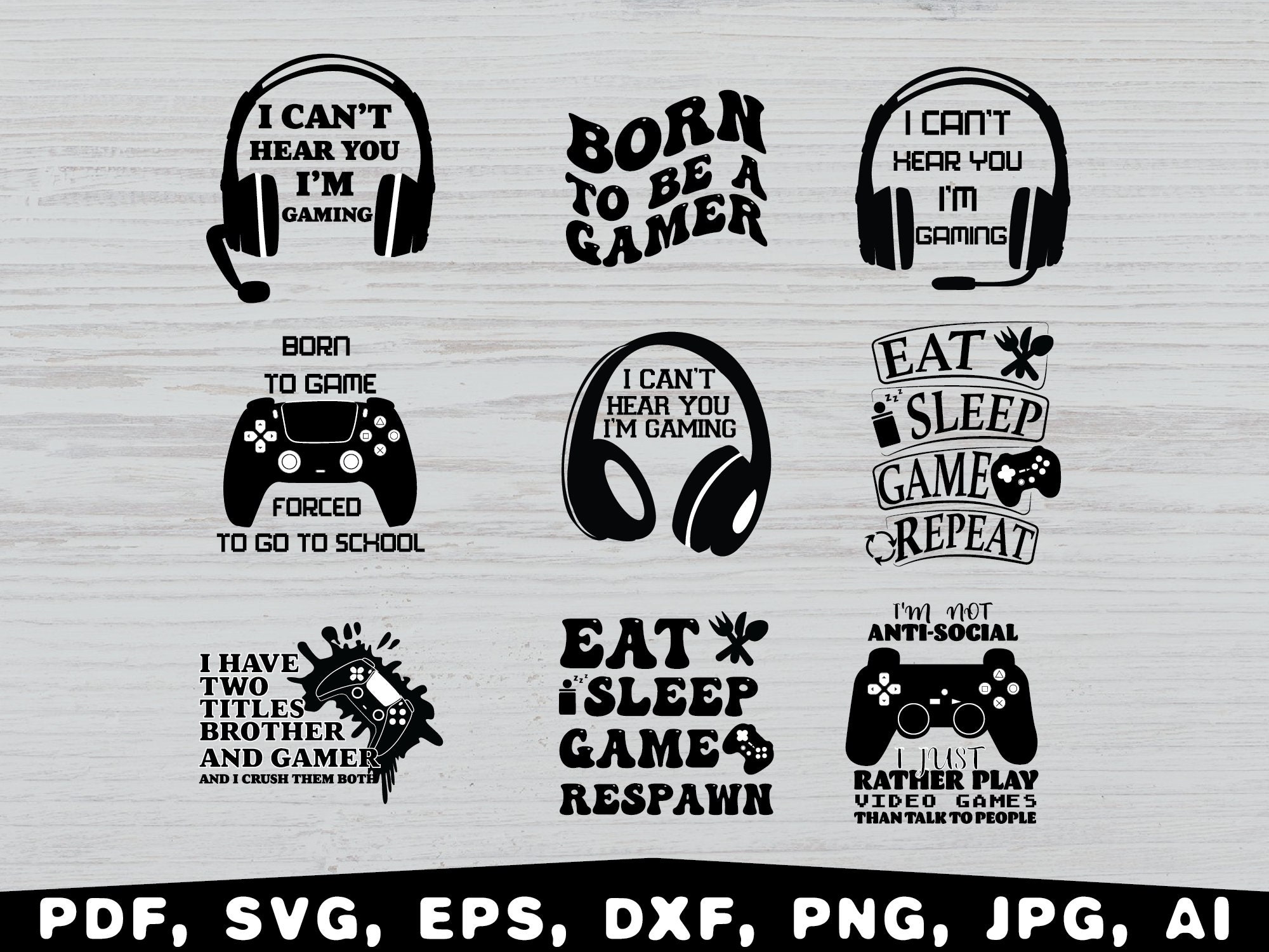 Gamer SVG Bundle Video Game SVG Bundle Gamer Svg Game - Etsy Australia
