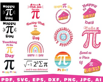 Pi SVG, Pi Day SVG, 3.14159 SVG for Shirts, Funny Math Svg, Teacher Svg ...