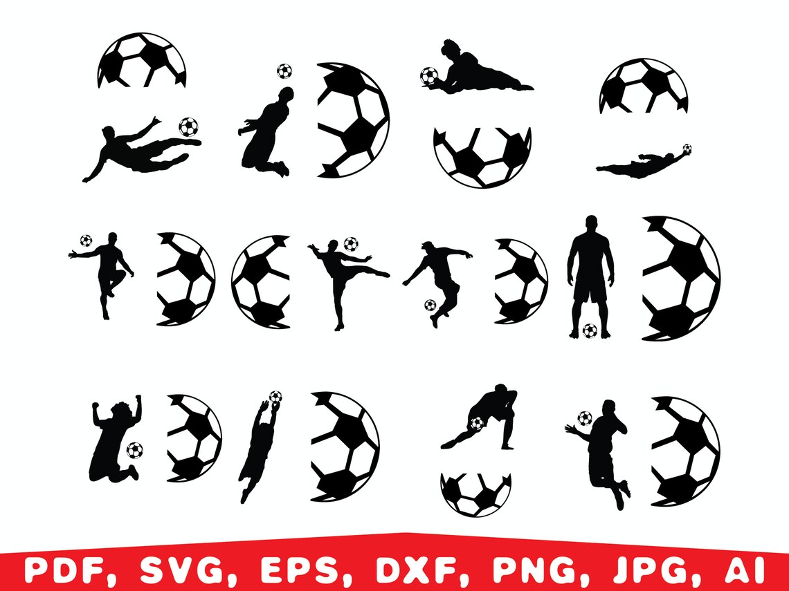 Soccer Svg Soccer Monogram Svg Soccer Player Svg Name - Etsy