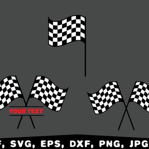 Checkered Bundle Svg, Racing Flag Svg, Start Flags, Racing Stripes SVG ...