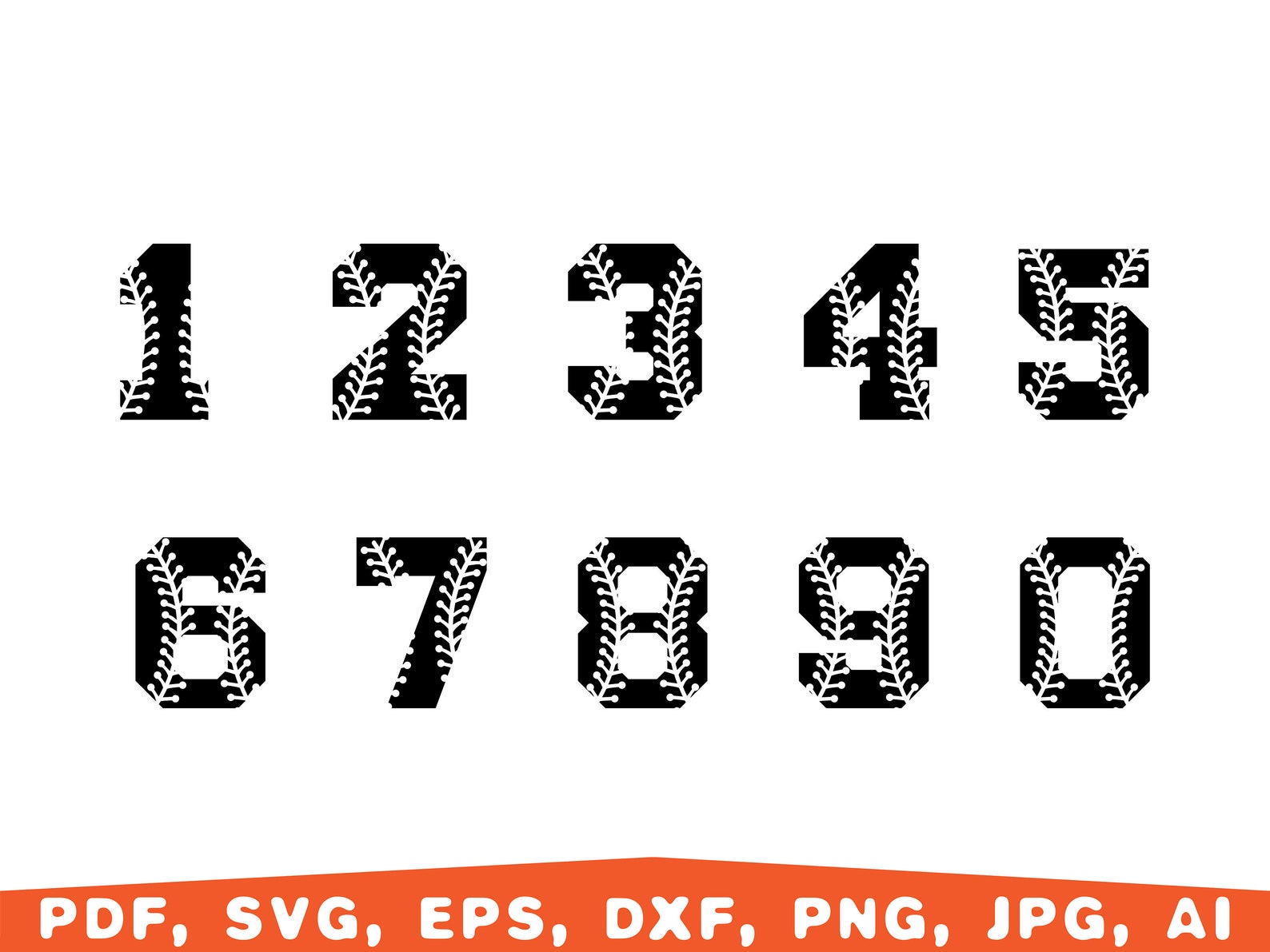 Fuente de béisbol svg Alfabeto de béisbol Letras de béisbol - Etsy México