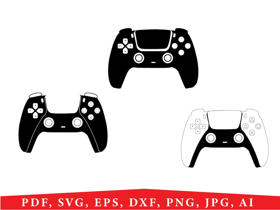 Gamer Controller Svg, Gaming Controller Svg, Png, Pdf, Ai, Gaming ...