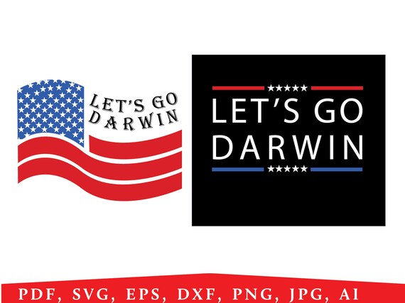 lets go darwin funny usa flag svg png lets go darwin flag svg Let's Go ...
