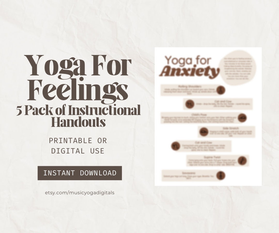 5 Pack of Therapeutic Yoga Pose Sequences to Guide You or Your Clients ...