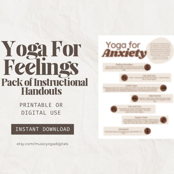 Yoga Pose Print - Etsy