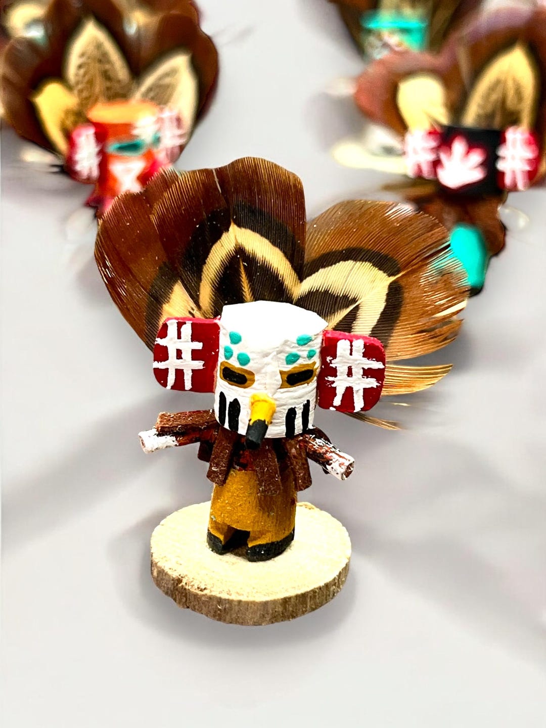 Mini Kachina Doll Native American Authentic Navajo Wooden Hand Carved ...