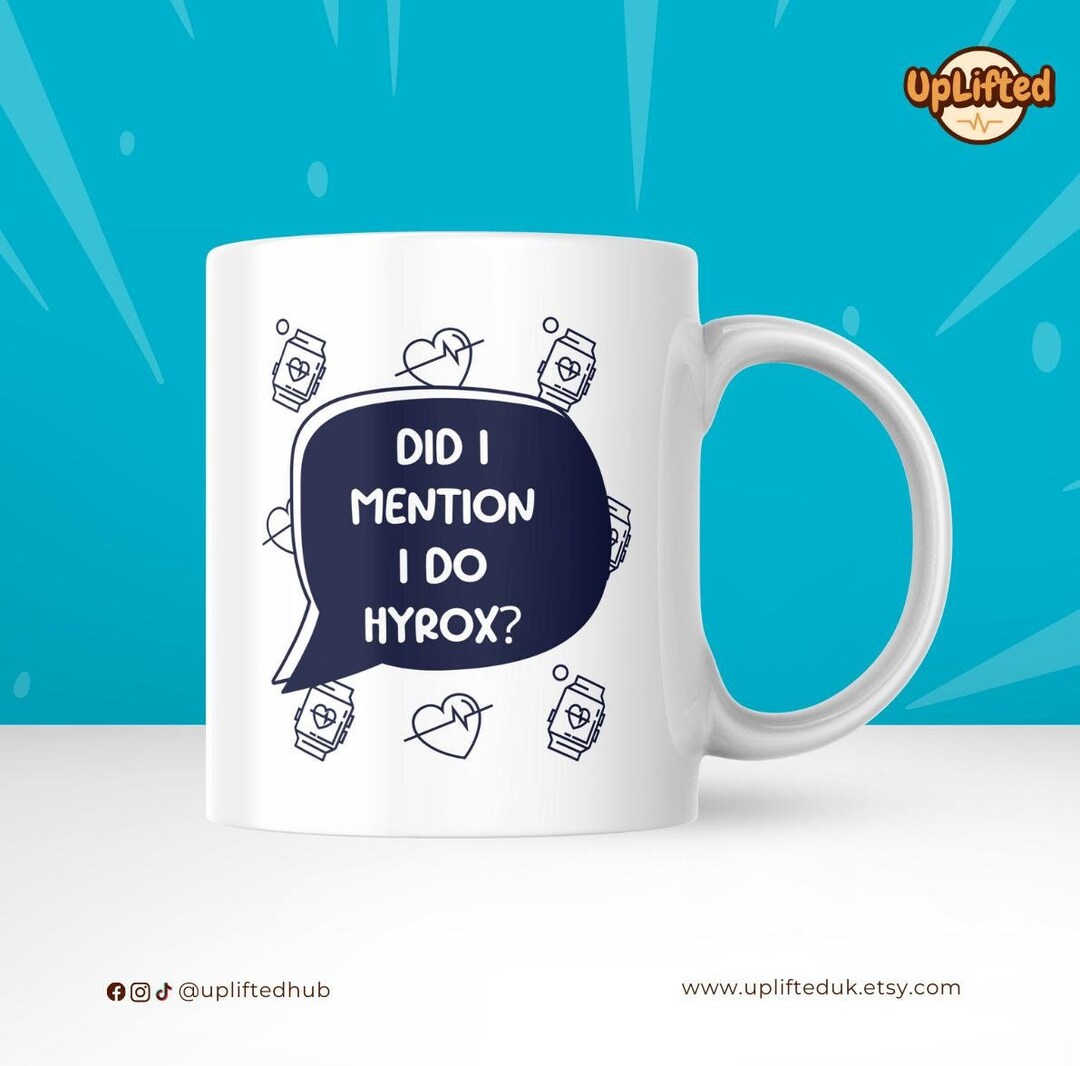 Did I Mention I Do Hyrox Mug, Gym Fitness Mug, Hyrox Birthday Gift ...