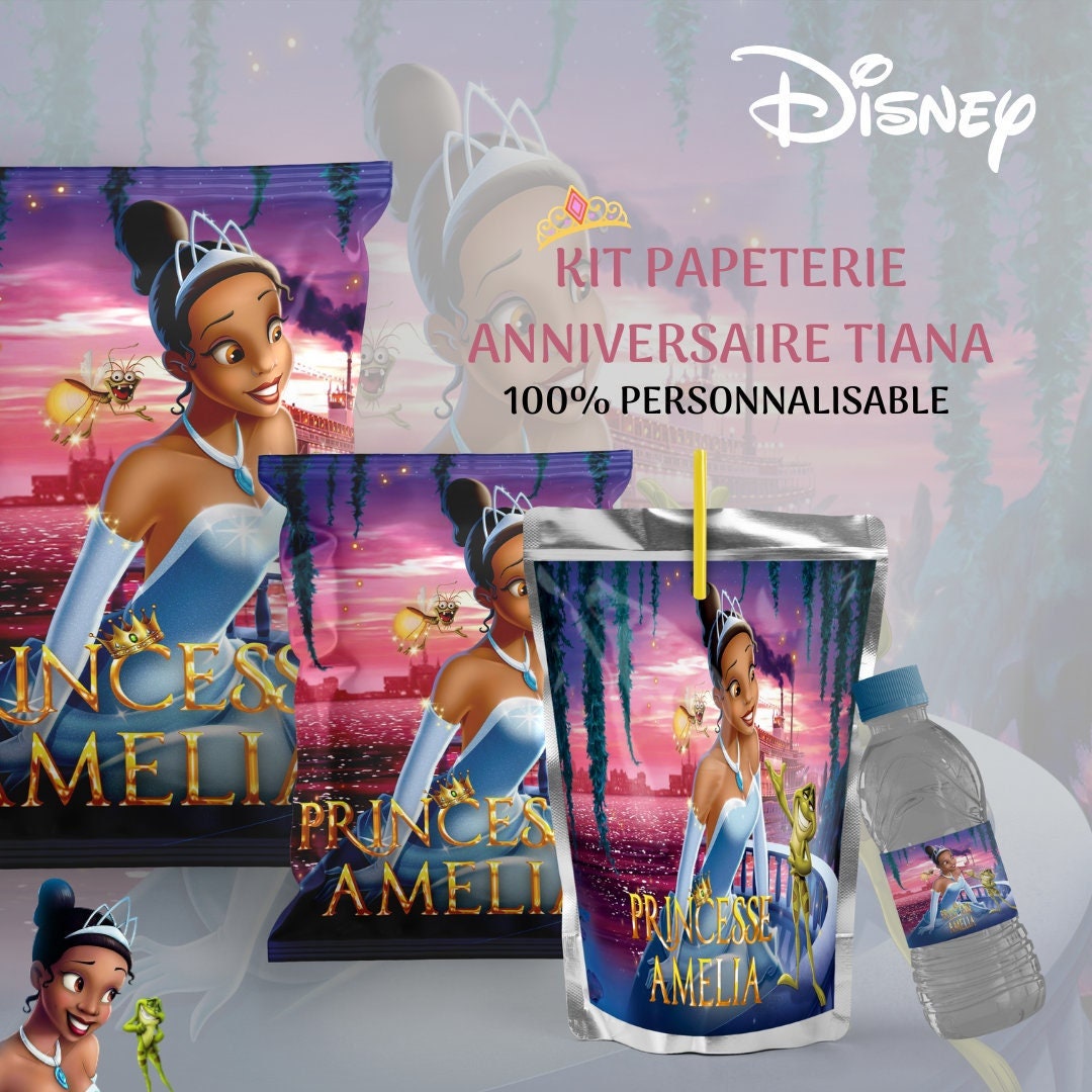 Printable Princess Tiana Baby Party Pack - Etsy