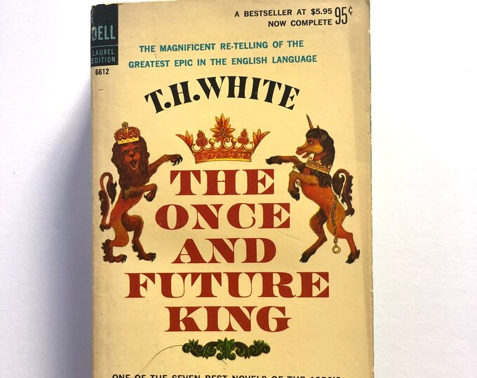 The Once and Future King T.H. White Vintage 1960s Dell Paperback - Etsy