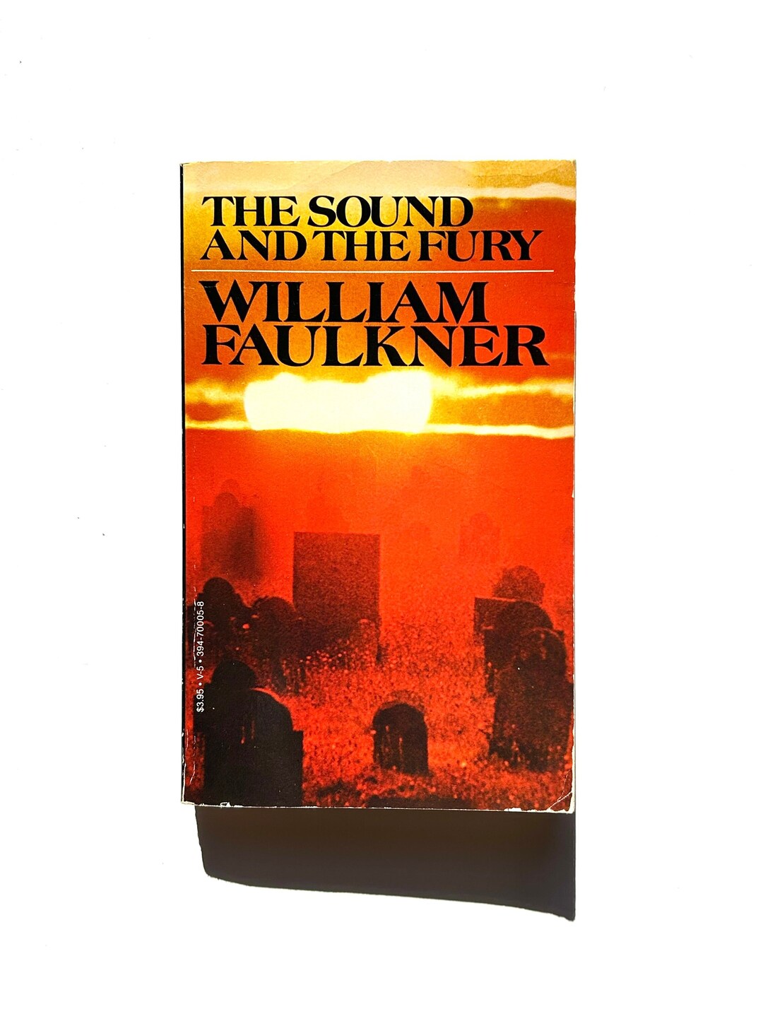William Faulkner - the Sound and the Fury - 1970s Vintage Paperback - V ...