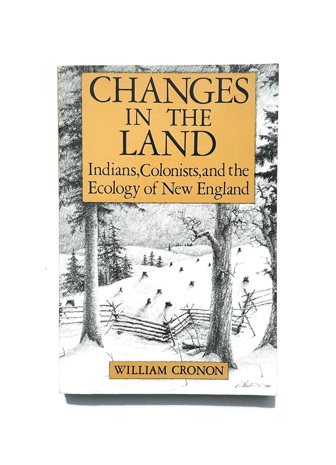 William Cronon Changes in the Land: Indians Colonists and - Etsy
