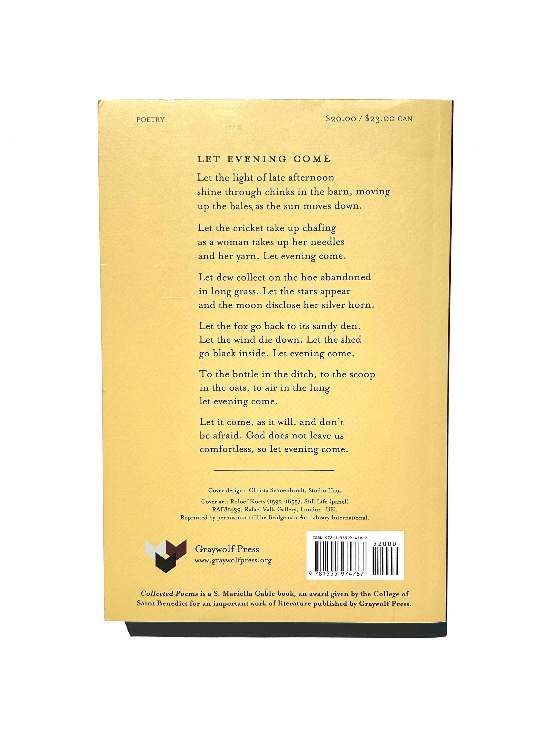 Jane Kenyon Collected Poems 2000s Graywolf Press Paperback - Etsy