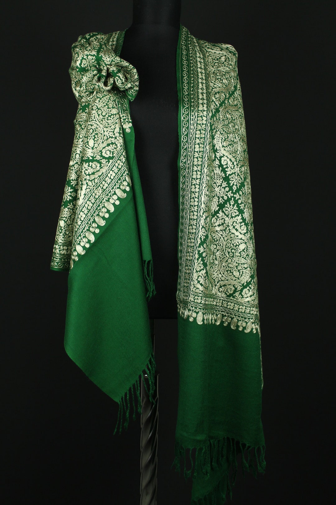 Exclusive Kashmiri Shawl for Woman, Wedding Bridal Kashmiri, Evening ...