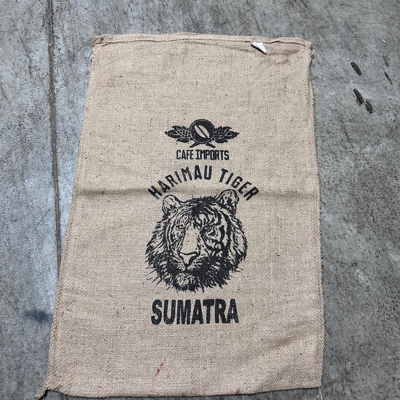 Coffee Bean Bag Upcycled - Etsy