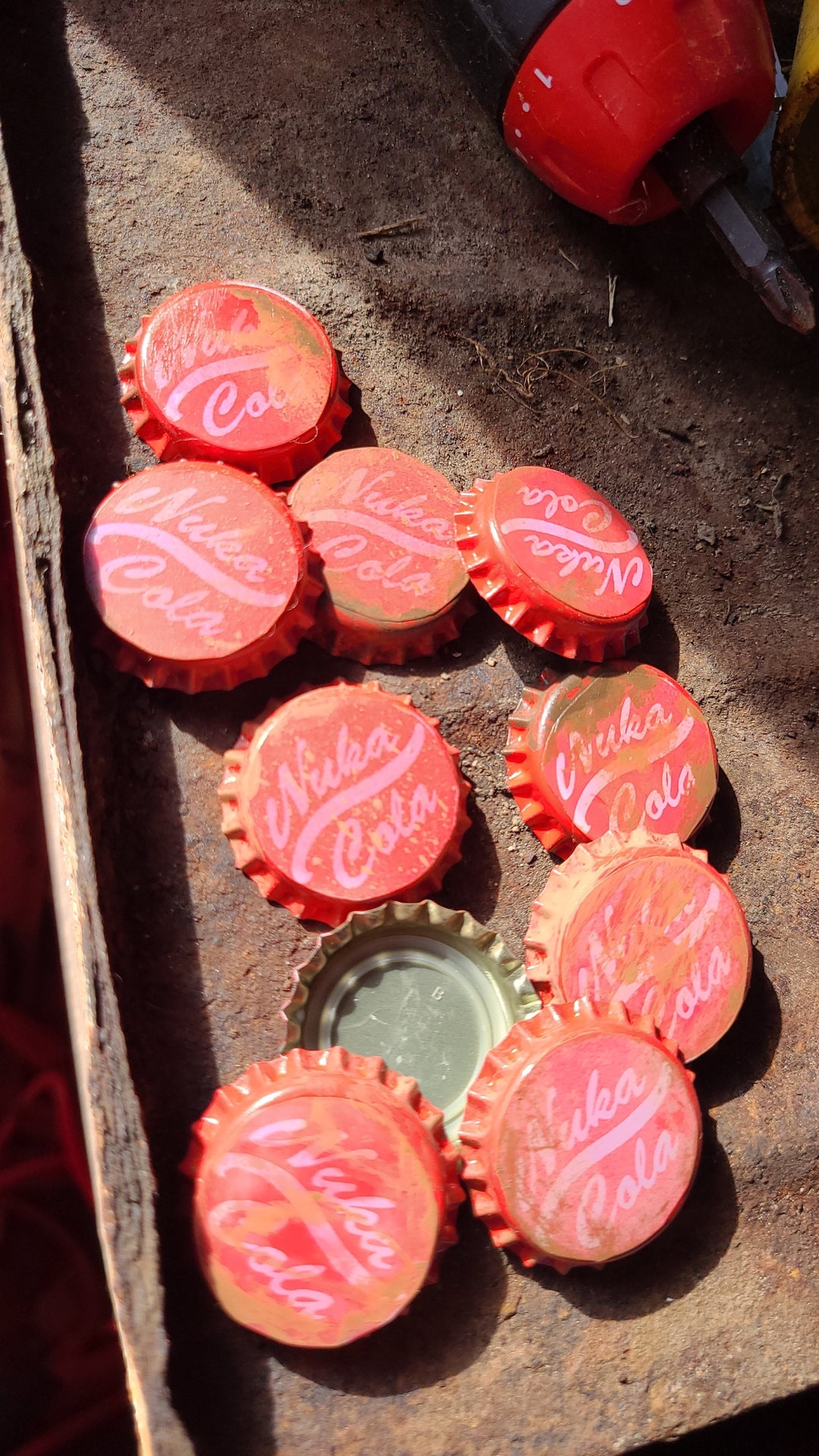 10 Nuka Caps - Wasteland Currency Collection - Cola Bottle Caps ...