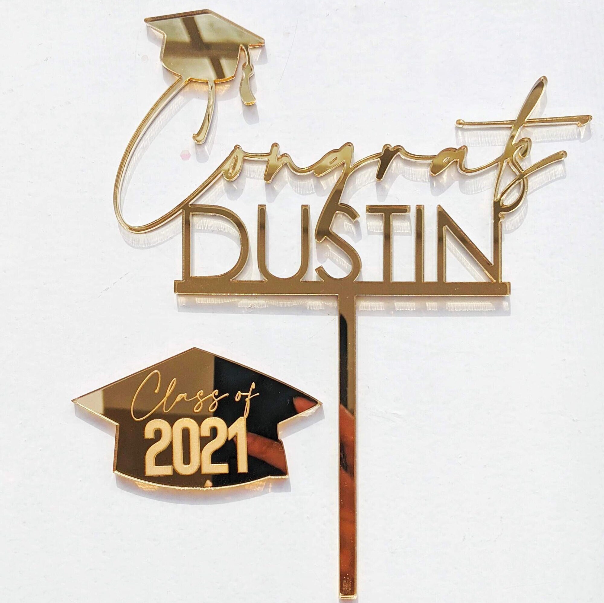 Custom Graduation Cake Topper - Etsy