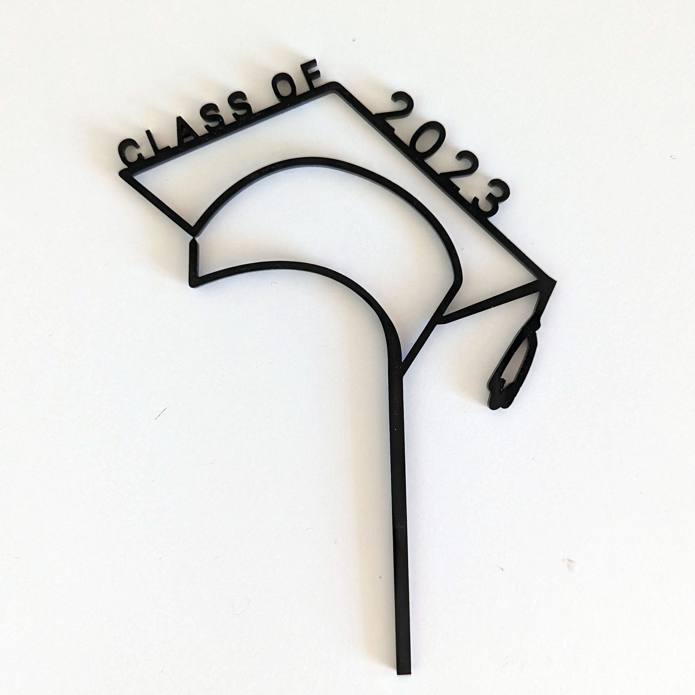 Graduation Hat Cake Topper Class of 2024 - Etsy