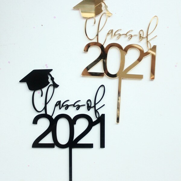 Class of 2021 Cake Topper - Etsy