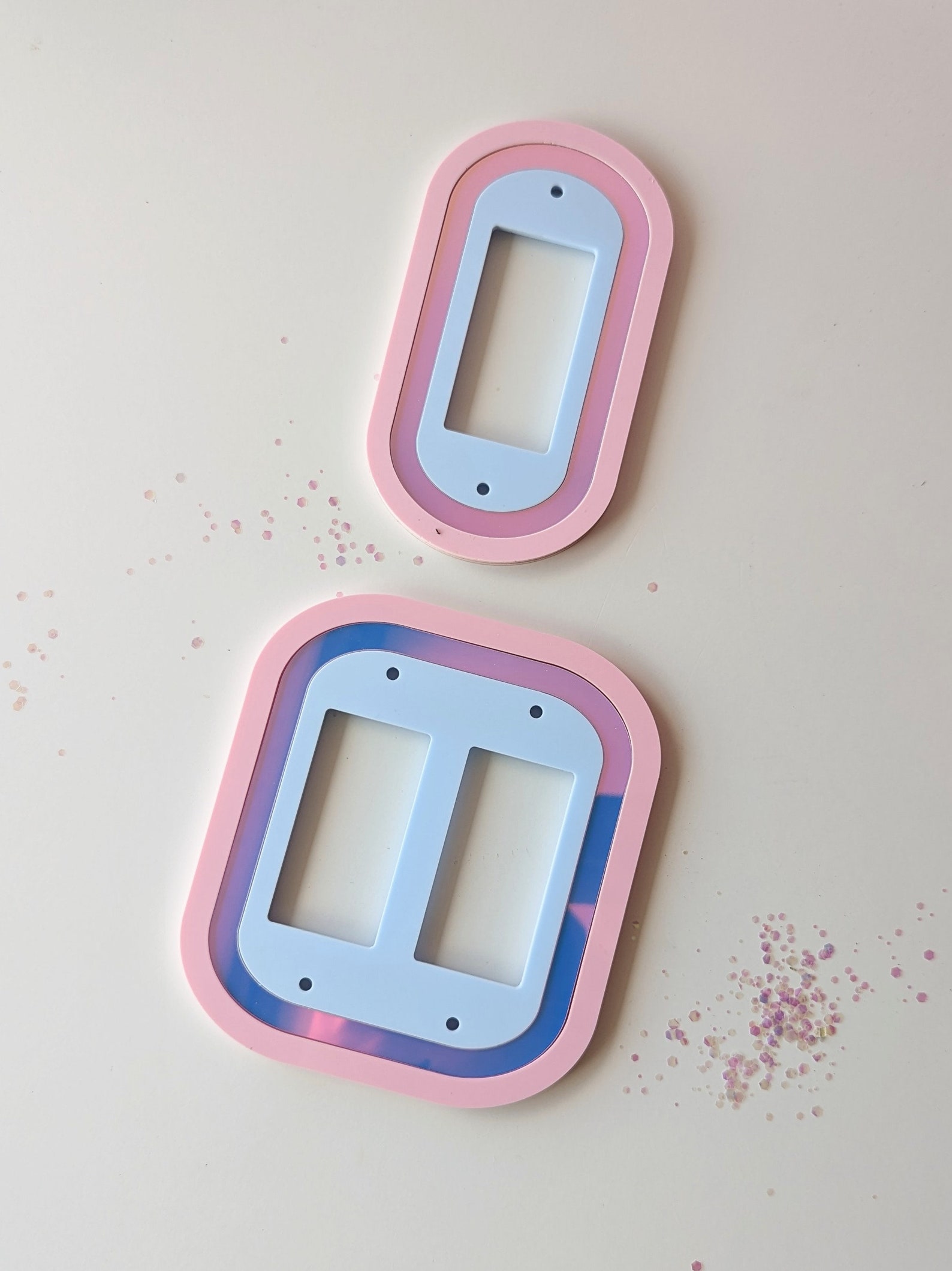 Oval Iridescent Light Switch Cover - Etsy