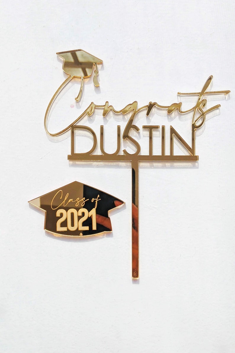 Topper de pastel de graduación personalizado - Etsy México