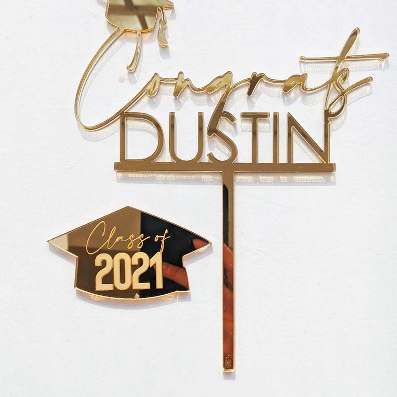 Graduation Cake Topper - Etsy