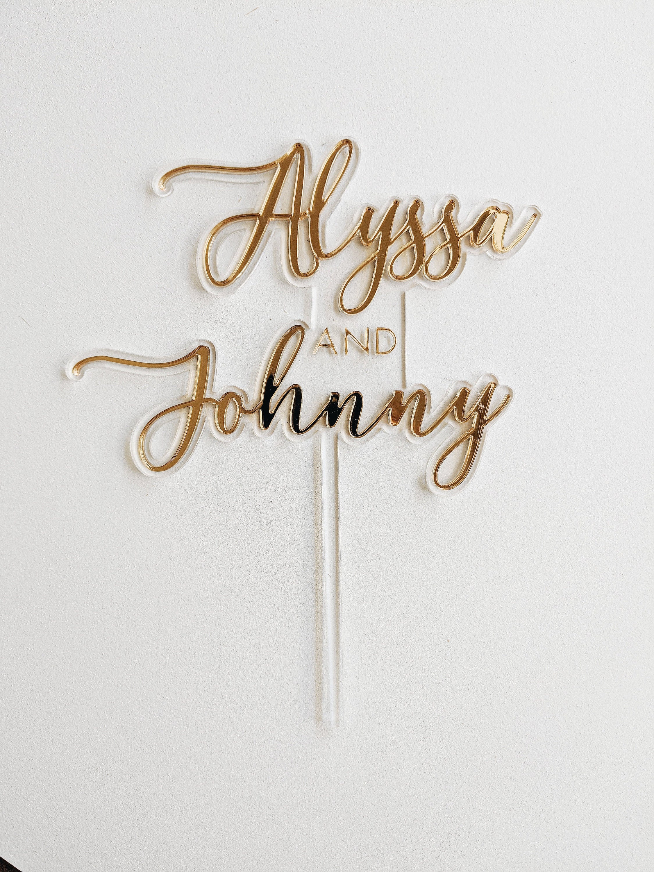 Illusion Cake Topper Custom - Etsy