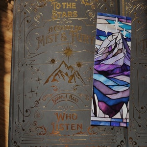 Velaris City of Starlight Stained Glass Book Mark | A Court of Thorns ...