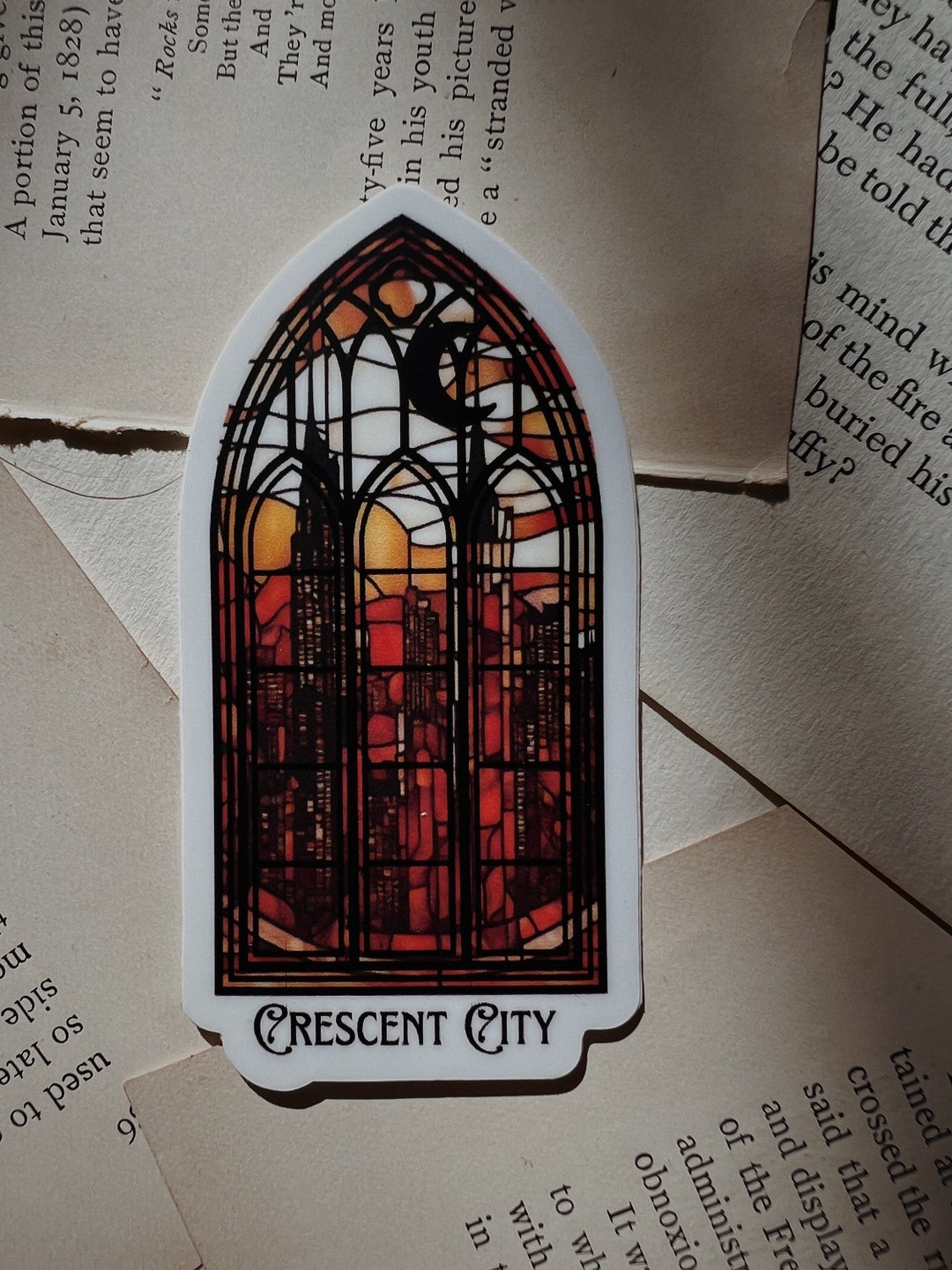 Crescent City Sticker: House of Flame and Shadow, Sarah J Maas Licensed ...