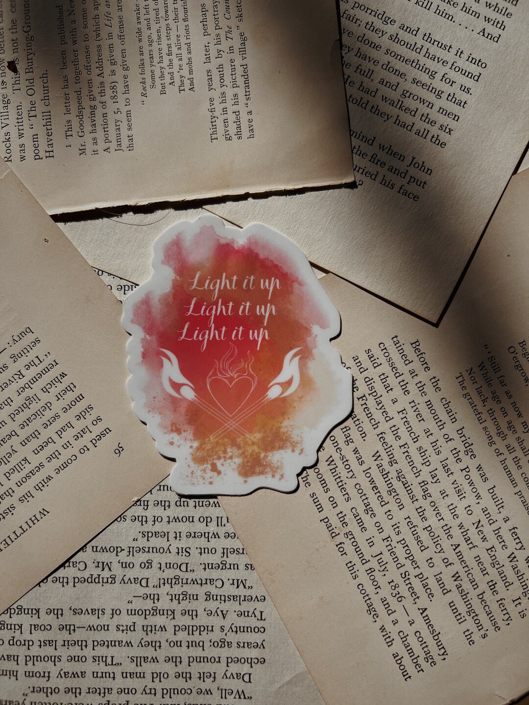 Crescent City Sticker: Light It up - Sarah J Maas Licensed - Etsy