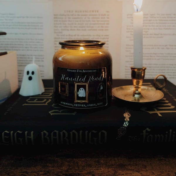 Library Candle - Etsy