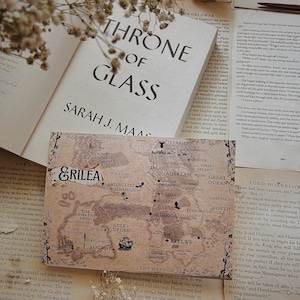 Erilea Map Bookish Print | Throne of Glass | Licensed Sarah J Maas ...