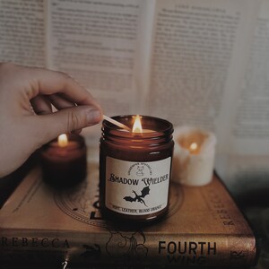 Xaden Riorson Fourth Wing Candle | Shadow Daddy | Bookish Candle ...
