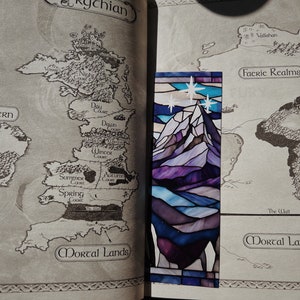 Velaris City of Starlight Stained Glass Book Mark | A Court of Thorns ...