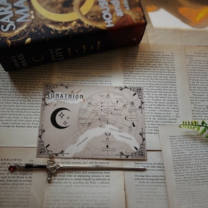 Crescent City Lunathion Map Print: Sarah J Maas Licensed Art - Etsy