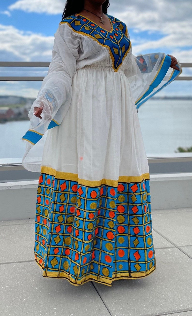 Ethiopian / Eritrean Traditional Dress - Etsy