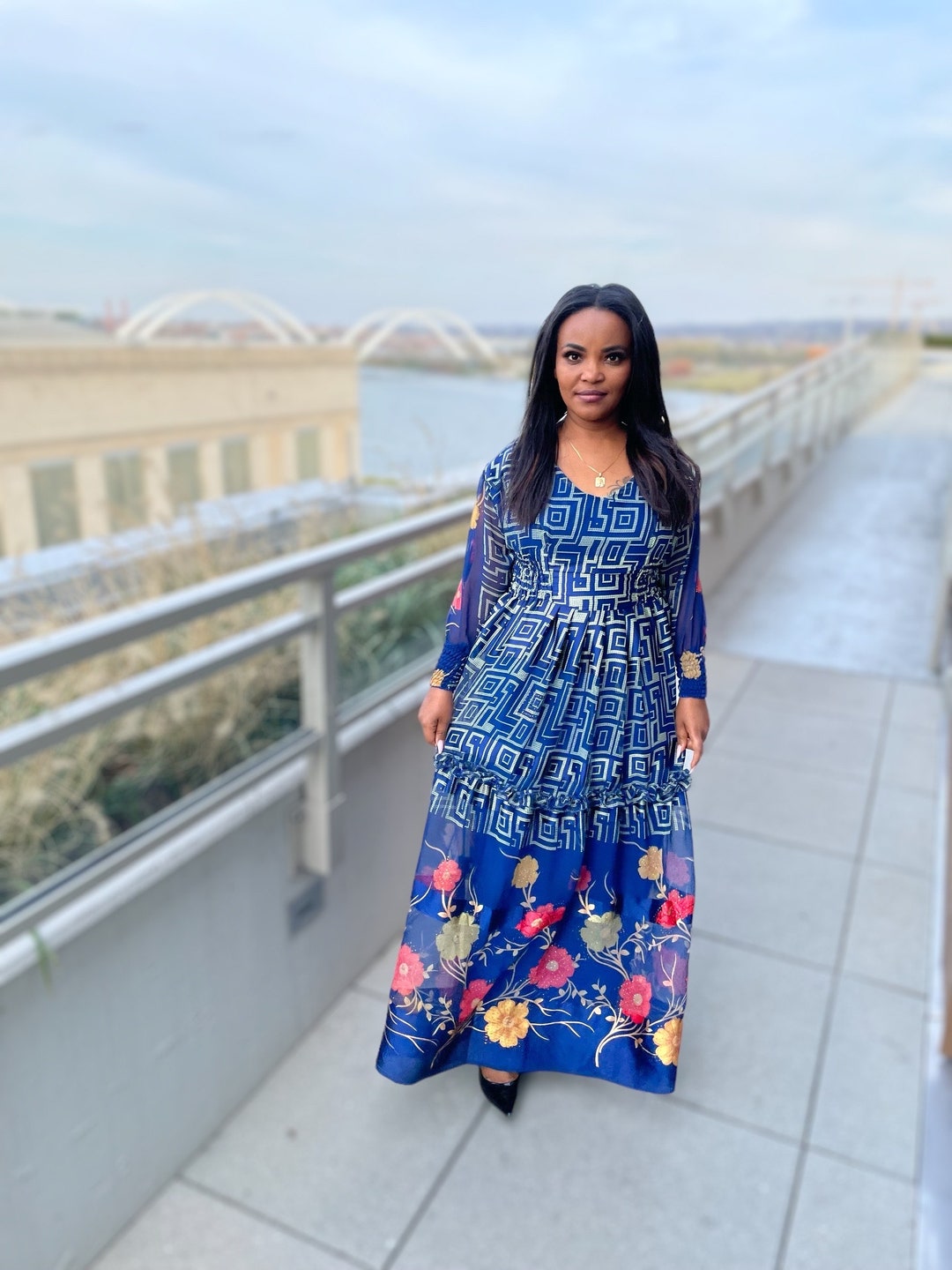 Ethiopian / Eritrean Traditional Dress Shefon - Etsy