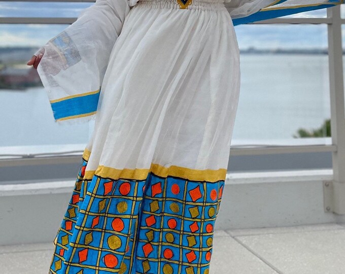 Ethiopian / Eritrean Traditional Dress - Etsy
